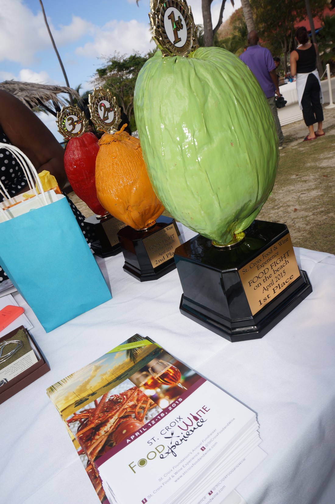 Ready to Rumble? Food Fight on the Beach - Cruzan Foodie