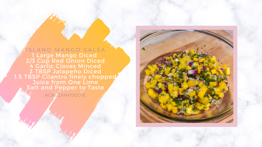 Island Mango Salsa - Cruzan Foodie